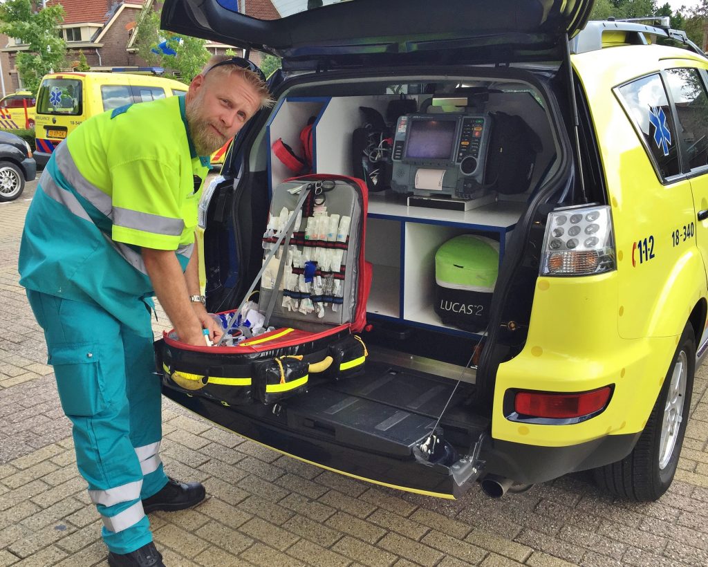 Vreemde eend: de Rapid Responder - Ambulancedienst Zuid-Holland Zuid